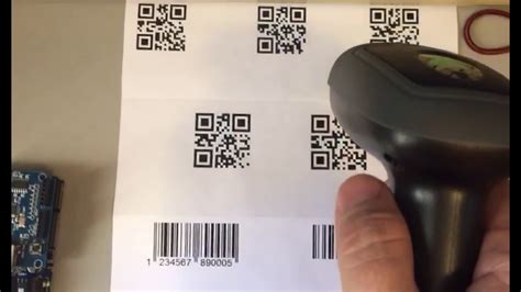 Arduino Usb Host Shield Barcode Linear 2d Scanner Youtube