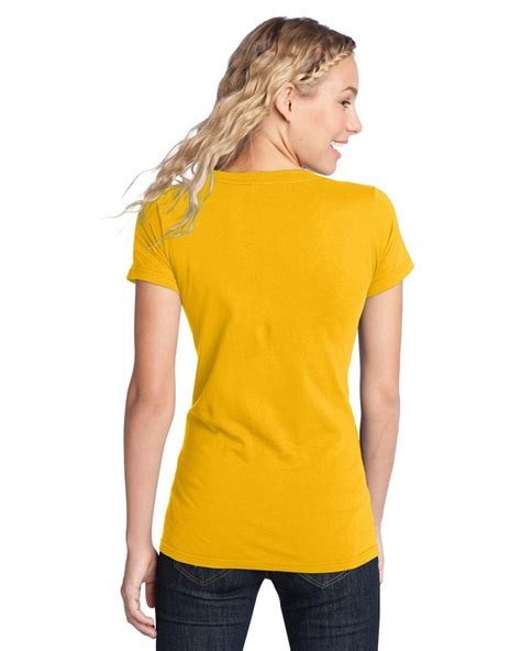 District Dt5001 Womens Fitted The Concert Tee Dt5001
