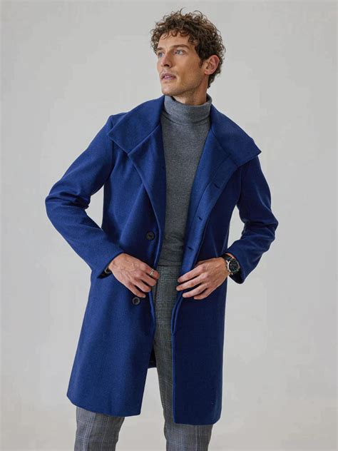 Coofandy Lapel Tweed Coat Stylish And Comfortable Outerwear For Men