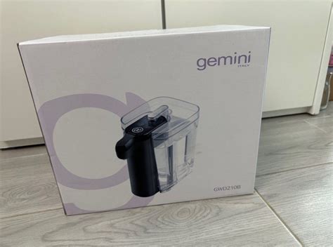 全新 Gemini 多功能溫控職業式飲水機 Gwb210b 家庭電器 廚房電器 濾水器及飲水機 Carousell