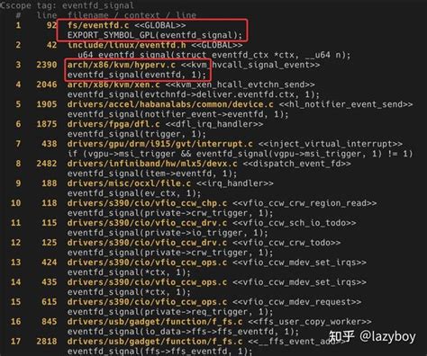 vim cscope：跳转到引用的位置 知乎