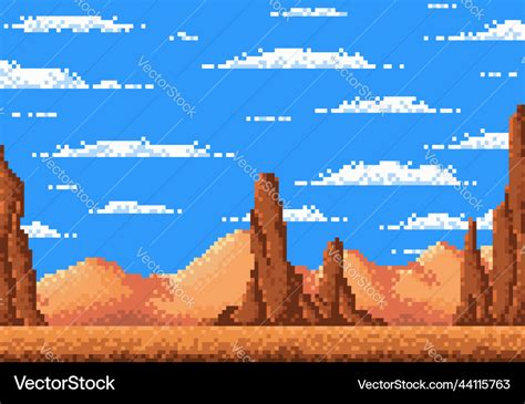8 Bit Game Background