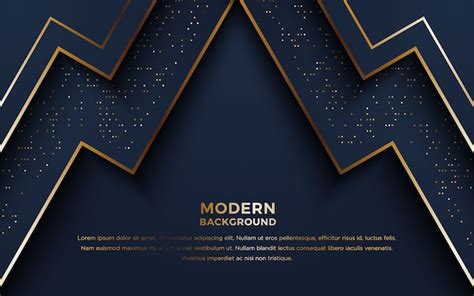 Premium Vector Dark Abstract Background With Overlap Layers And