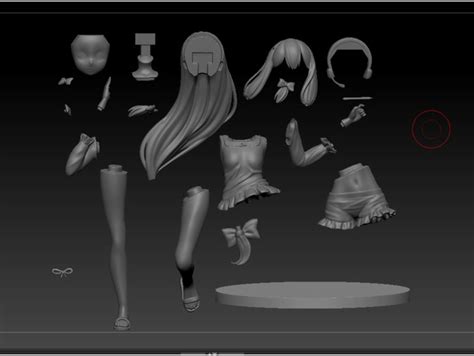 和泉纱雾3d打印模型 和泉纱雾3d打印模型stl下载 人物3d打印模型 Enjoying3d打印模型网