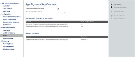 Seb App Signature Key — Seb Server Documentation
