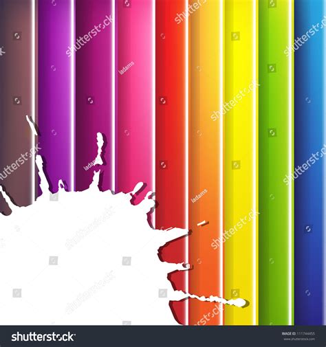 흰색 Blob이 있는 배경색 벡터 그림 스톡 벡터로열티 프리 111744455 Shutterstock