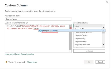 Solved Transform Sample File Add Columncustom Column To