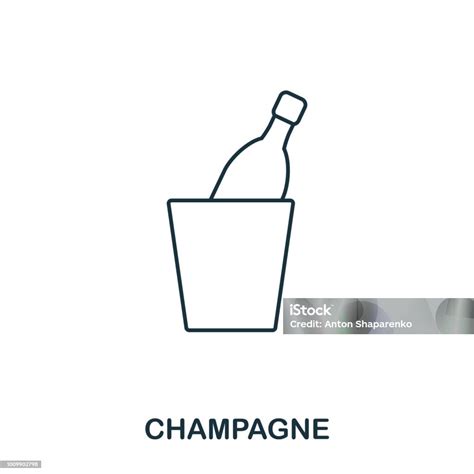 샴페인 아이콘입니다 스타일 아이콘 디자인을 설명 합니다 Ui입니다 샴페인 아이콘의 그림입니다 그림 흰색 절연입니다 웹 디자인에 사용 가능 애플 리 케이 션 소프트웨어 인쇄