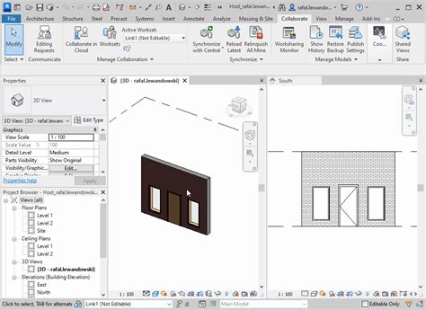 No Automatic Regeneration After Closing The Workset To Which Elements