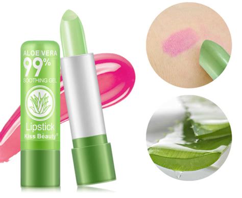 Aloe Vera Long Lasting Moisturizing Lipstick Tint Aloe Gel Lip Blam