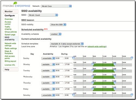 When 24x7 Isnt A Good Thing New Ssid Schedules Cisco Meraki Blog