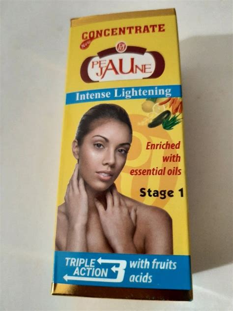 Peau Jaune Intense Lightening Serum With Essential Oils Stage Etsy