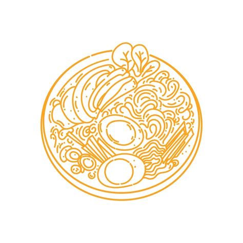 Premium Vector Ramen Noodle Japanese Food Flat