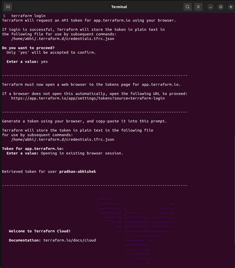 Provision AWS Using Terraform Cloud Abhishek Pradhan