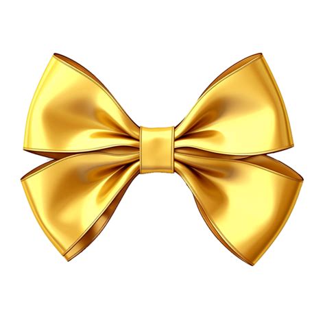 Yellow Ribbon Bow Png