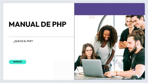 presentación manual php