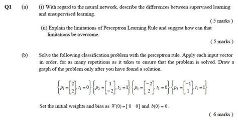 Solved Q A With Regard To The Neural Network Chegg