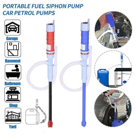 Fuel Transfer Pump Handheld Electric Fuel Pump Battery Powered Liquid