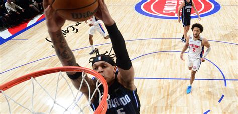 Watch Paolo Banchero Makes History In Nba Debut Magic Drop Season