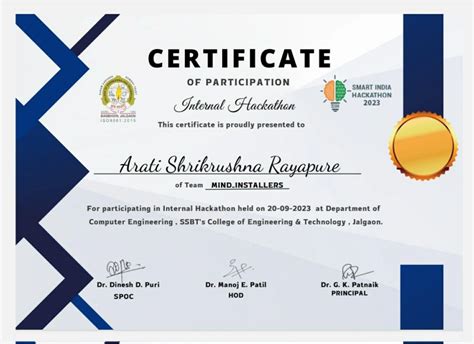 arati rayapure on linkedin mind installers smartindiahackathon