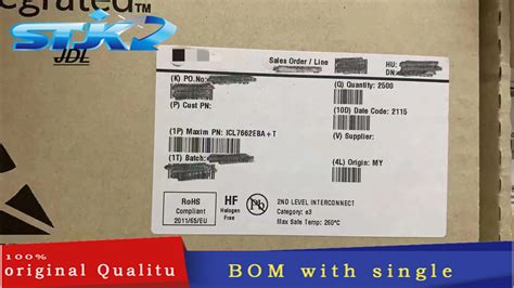 ic icl7662eba t sop8 dc2021 interface serializer solution series new