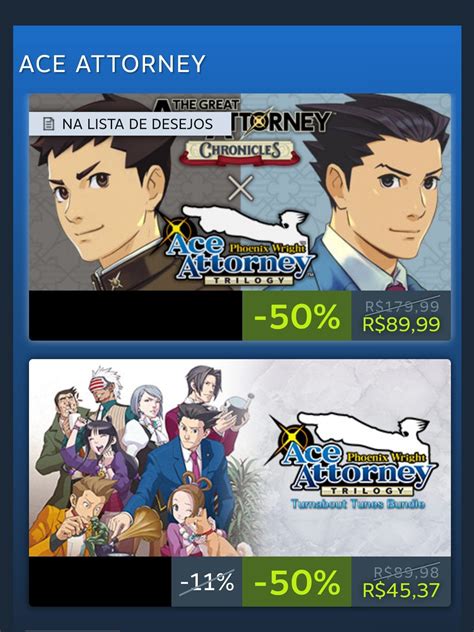 Aa Trilogy And Tgaa Are Both On Sale On Steam For Capcoms Own