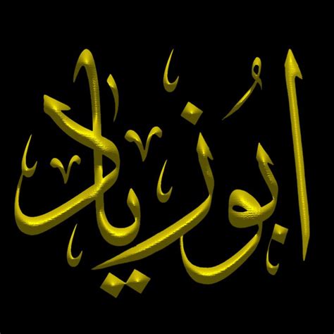 أبو زياد خط عربي