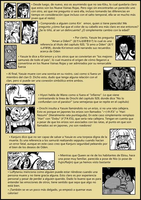 One Piece Manga Y Anime Continuación Página ElAntro