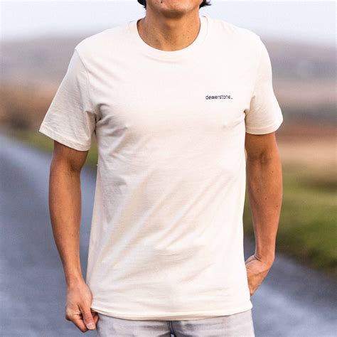 Iconic Sustainable T Shirt Raw Organic Cotton Eco Friendly
