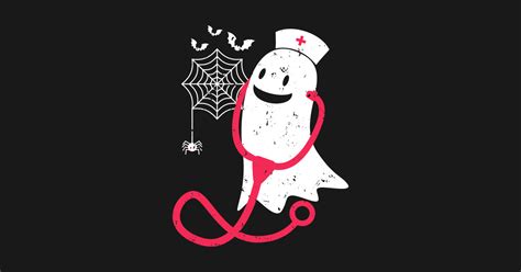 Funny Nurse Ghost Nurse Ghost T Shirt Teepublic