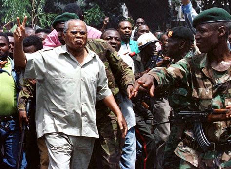 Biographies A00667 Etienne Tshisekedi Congo Opposition Leader For