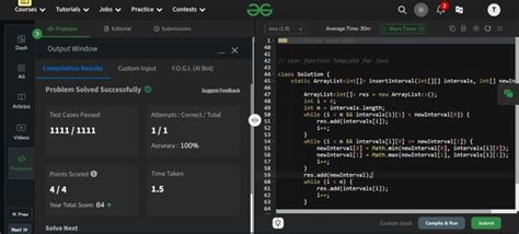 Geekstreak2024 Coding Java Problemsolving Geeksforgeeks