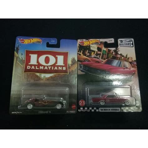 Hot Wheels CRUELLA DE VIL 64 BUICK RIVIERA Shopee Malaysia