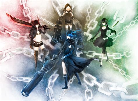 Black Rock Shooter Characters