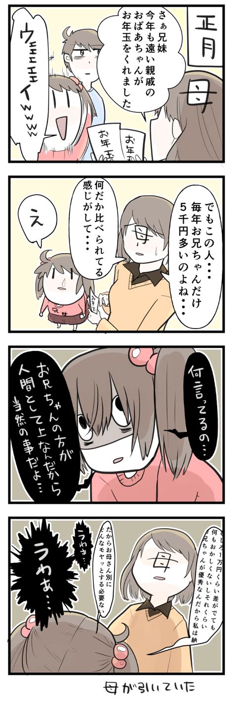 兄信仰と最低な妹（再掲4コマ） 兄好き妹の実録4コマ