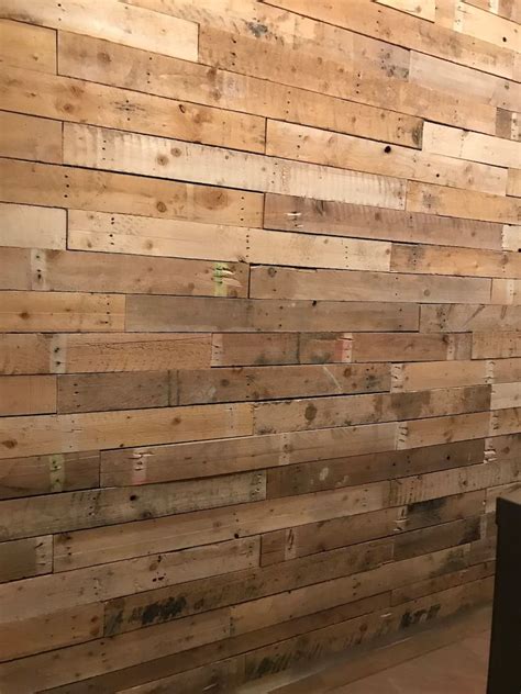 50 Boards Planks Of Reclaimed Pallet Wood For Wall Cladding Etsy