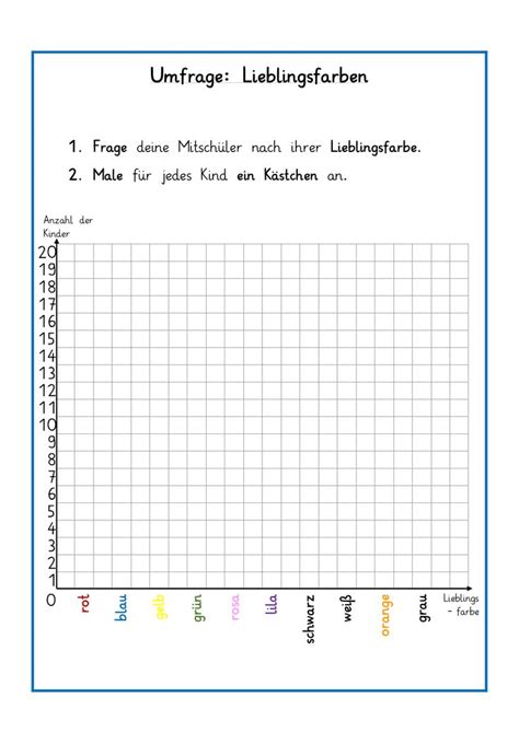 Einzelarbeit Zu Diagrammen Unterrichtsmaterial Im Fach Mathematik