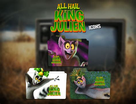 All Hail King Julien Folder Icon By Eanzito On Deviantart