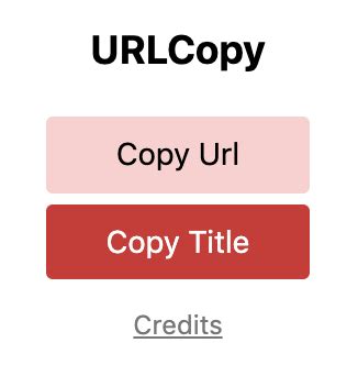 GitHub - mkfeuhrer/urlcopy: Chrome extension to copy current tab url and title with a click