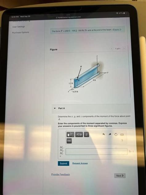 Solved Figure It Part A Determine The X Y And Z Chegg