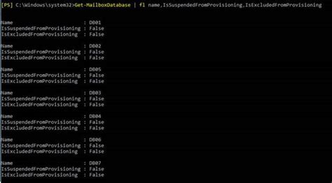 How to Exclude a Mailbox Database from Automatic Mailbox Provisioning in Exchange Server ÇözümPark
