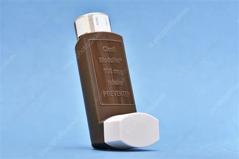 Clenil Asthma Inhaler Stock Image C045 5943 Science Photo Library
