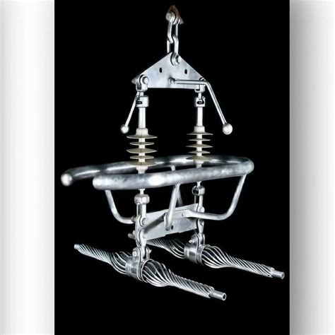 Aluminium 400kv Twin Conductor Suspension String For Electric Fittings