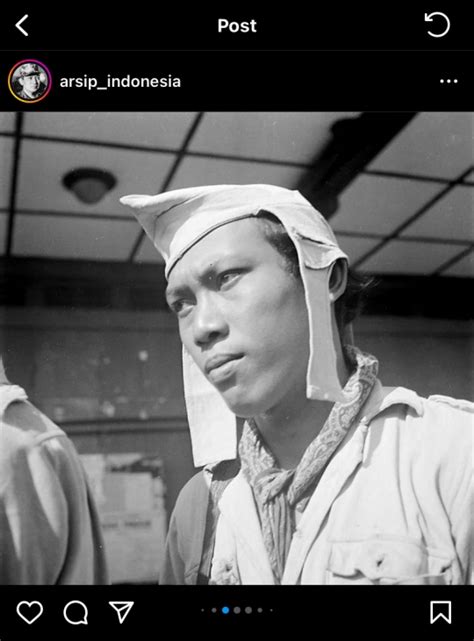 Foto Potret Jadul Laskar Rakyat 1947 Pengusir Belanda Demi