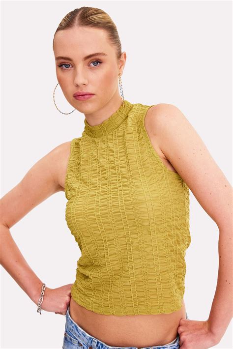 Light Green Mesh Top Loavies