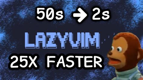 Make Lazyvim 25x Faster Really Youtube