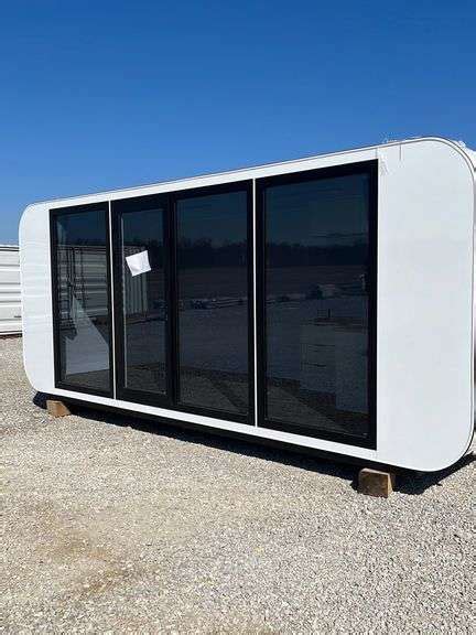 Unused Hanbase Bastone Prefab Tiny Cube 20ft With Washroom Langham