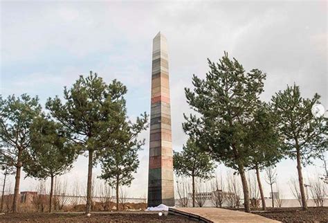 An Obelisk For The 70th Anniversary Of The Universal Declaration Of