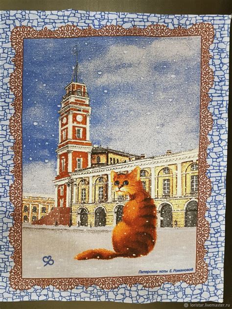 Полотенце салфетка Питерские коты(набор 3шт) – заказать на Ярмарке ...