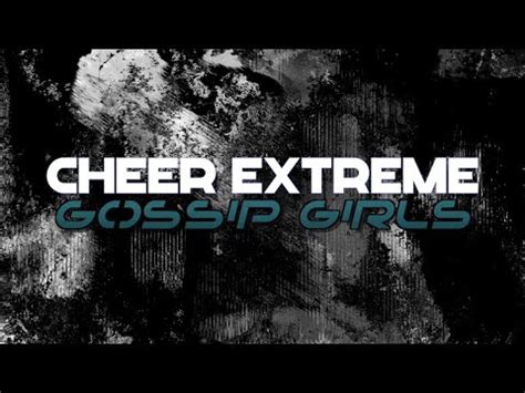 Cheer Extreme Maryland Gossip Girls Youtube